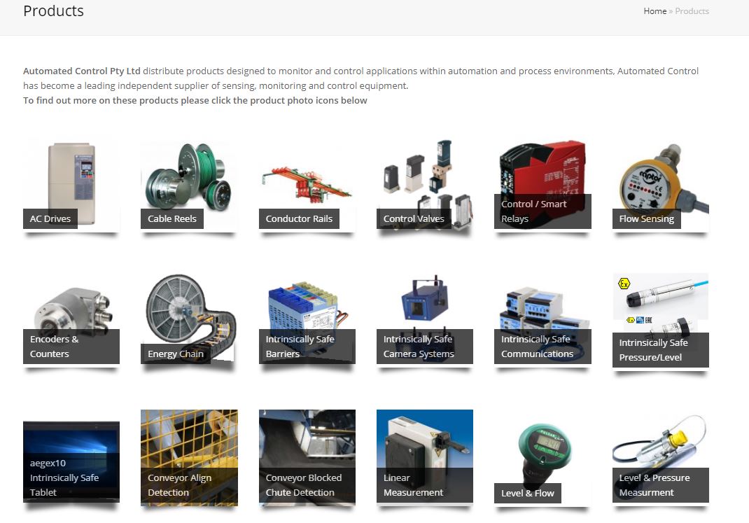 Products – Automated Control